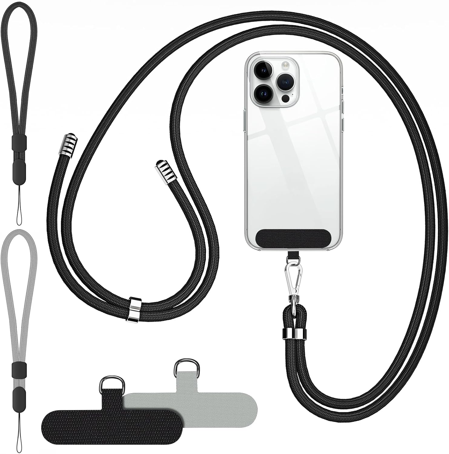 Amazon.com: SHANSHUI Phone Lanyard, 2 Pack Adjuatble Wrist Straps ...