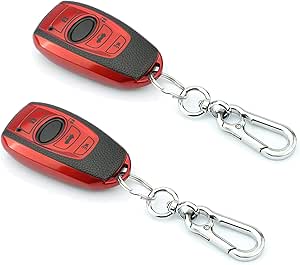Amazon.com: PADITURAL 2Pcs Key Fob Cover Compatible with 2025 2024-2014 ...