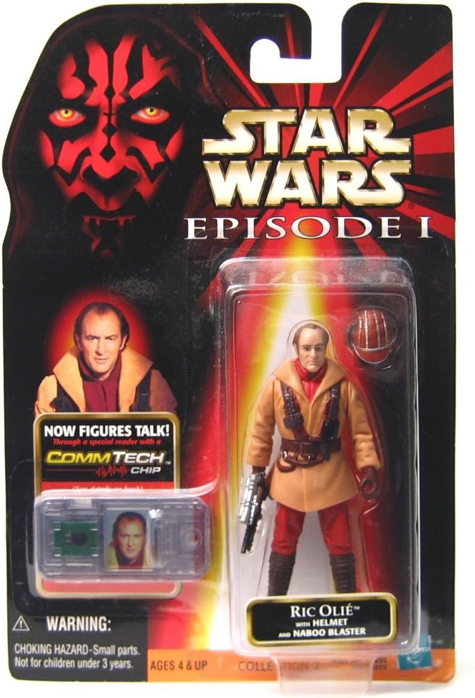 Star Wars Episode I: The Phantom Menace Ric Olie Action Figure 3.75 ...