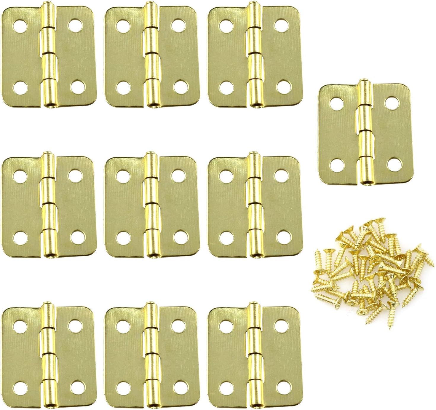 Yocimango-10pcs Rugged Mini Retro Hinges/Gold Antique Jewelry Box ...