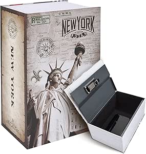 Ohuhu Book Safe With Combination Lock: Extra Large Diversion Secret ...