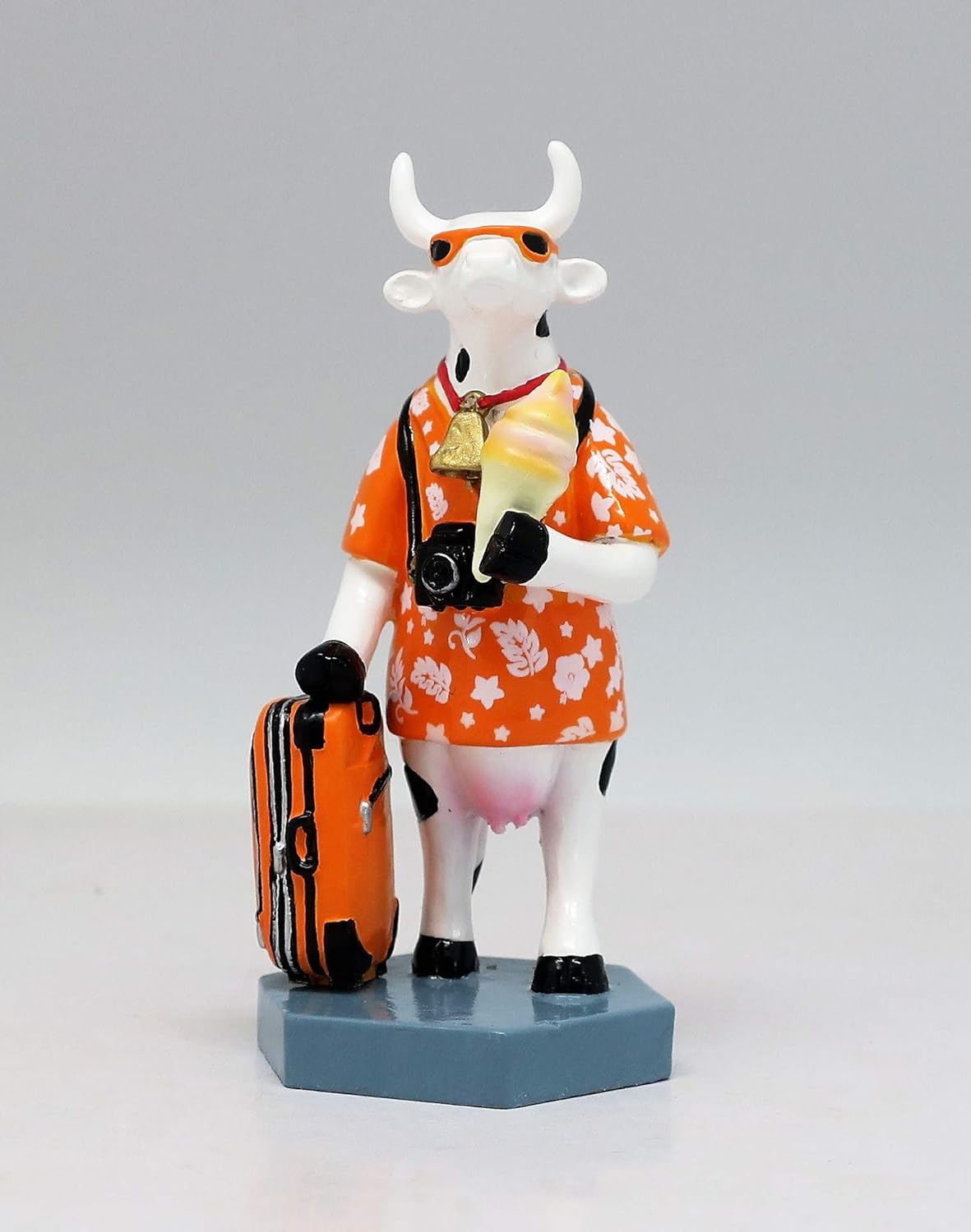 CowParade Mini Cow - Vacation Cow (S) - resin, 6,5 x 4,5 cm #46650 ...