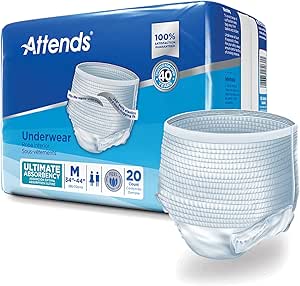 Attends Advanced Protective Underwear with Advanced DermaDry Technology ...