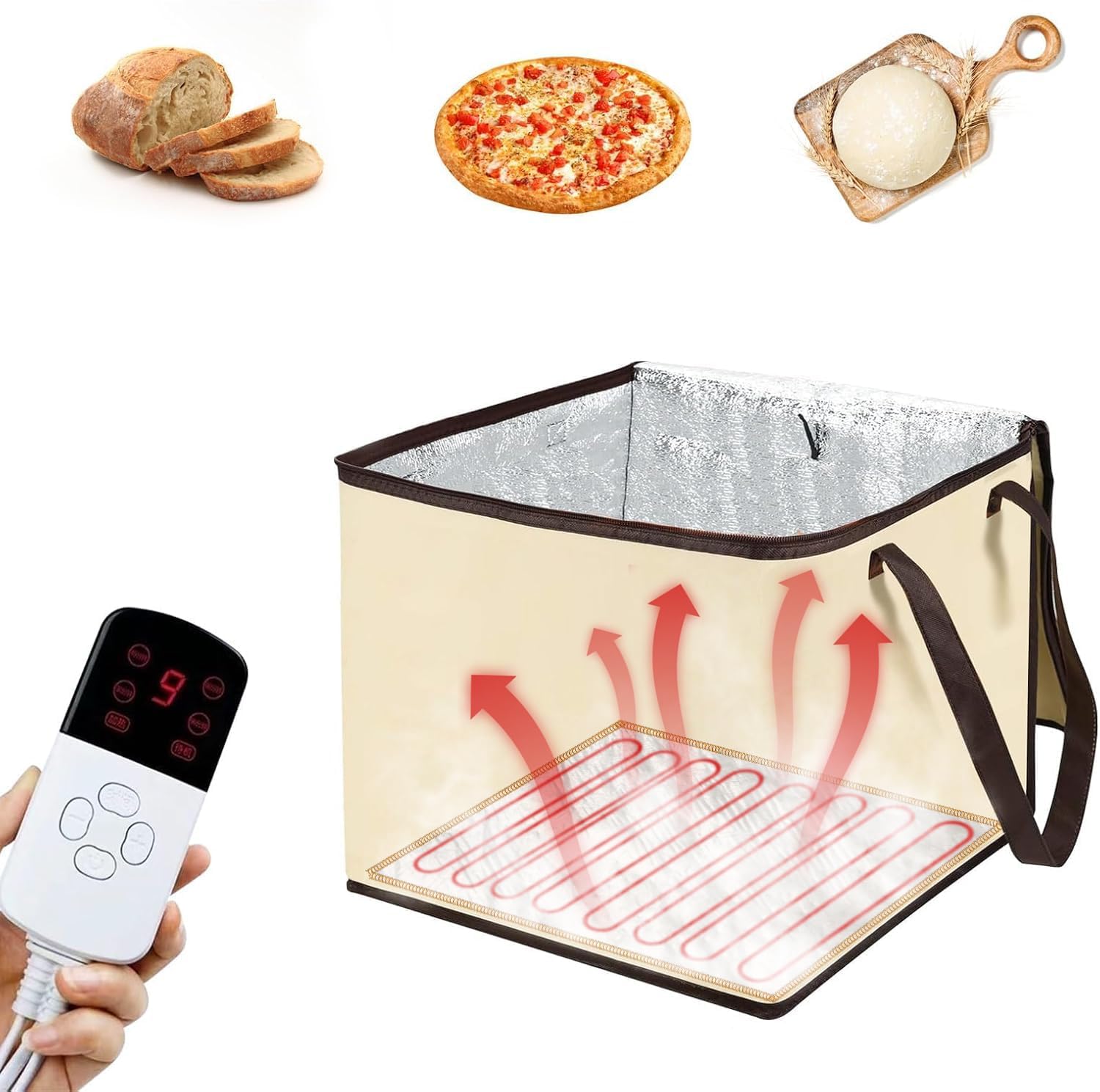 Amazon.com: LMRXOFE Versatile Dough Proofer with Heater, Bread Pizza ...
