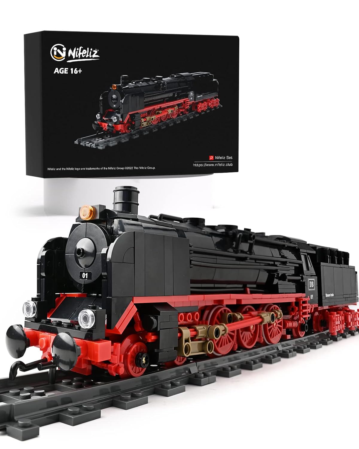Buy Nifeliz BR01 Steam Train Building Kit and Engineering Toy ...