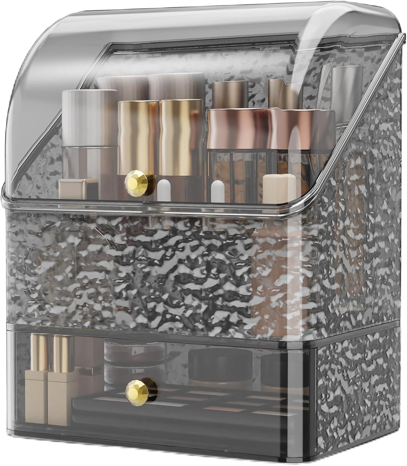 Amazon.com: Rosoenvi Makeup Organizer for Vanity, Stackable Cosmetics ...
