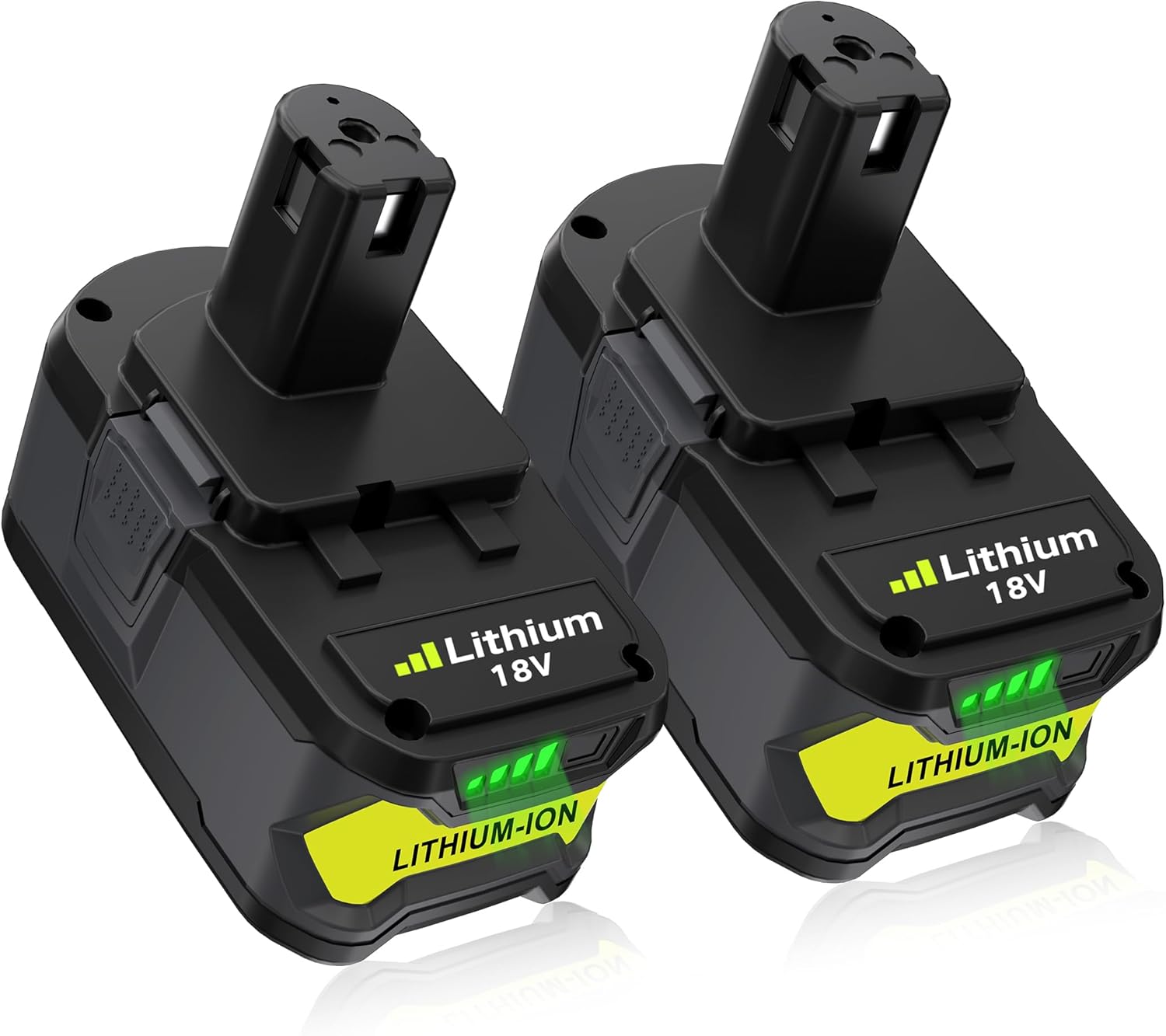 Amazon.com: ULATI 2Pack Replacement for Ryobi Battery 18v 6.0Ah Lithium ...