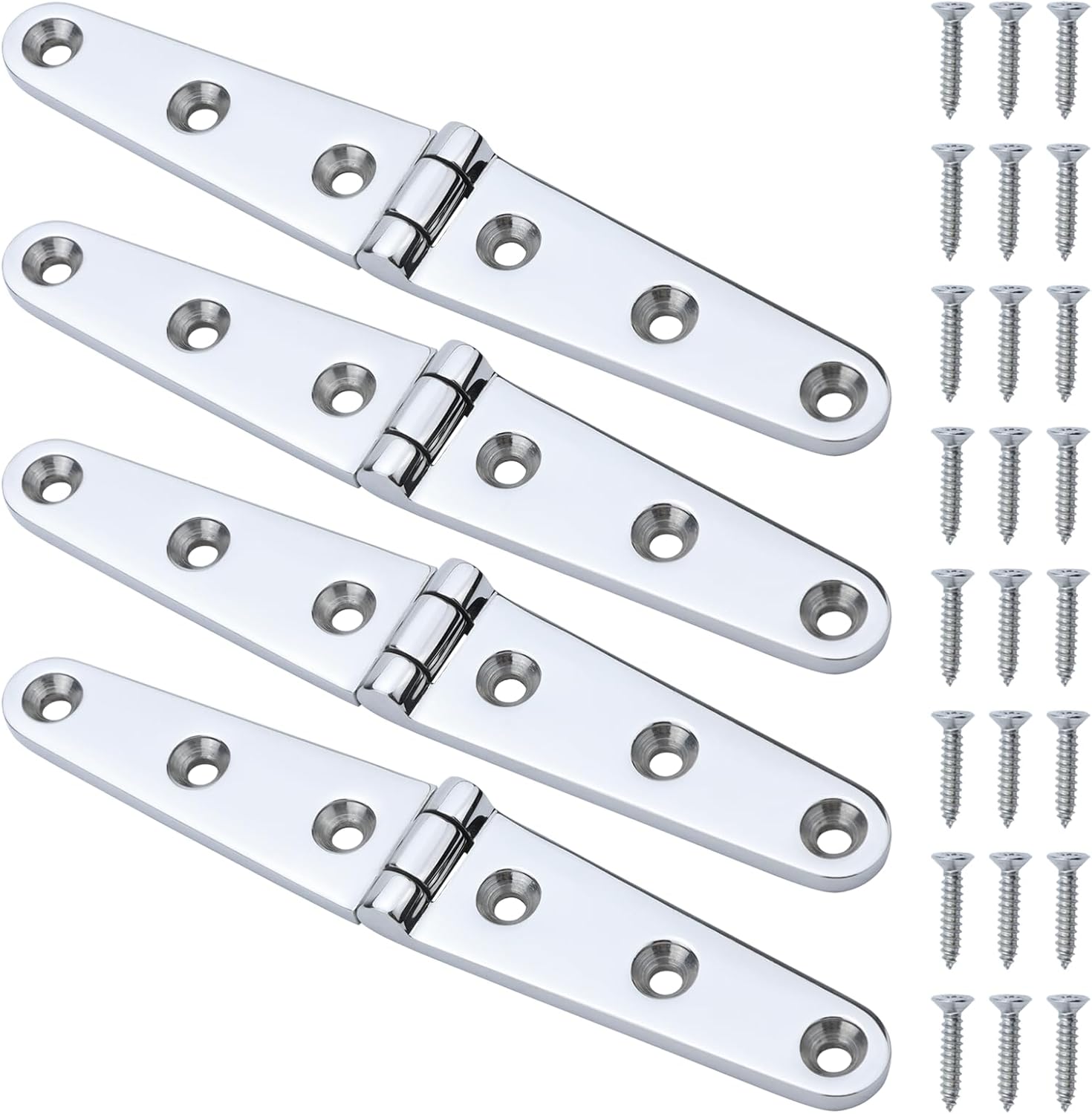 Amazon.com: YANYUCB Asymmetrical Shape Boat Strap Casting Hinge 316 ...