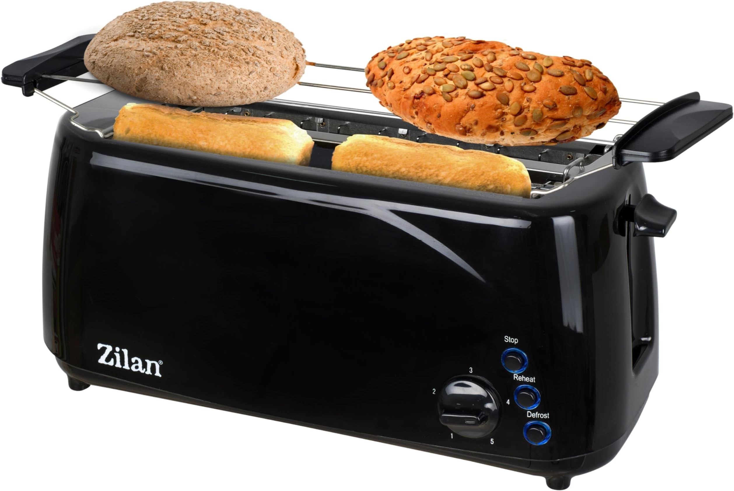 XXL 4 Scheiben Toaster Mit Beleuchteten Tasten - Großer, Langer ...