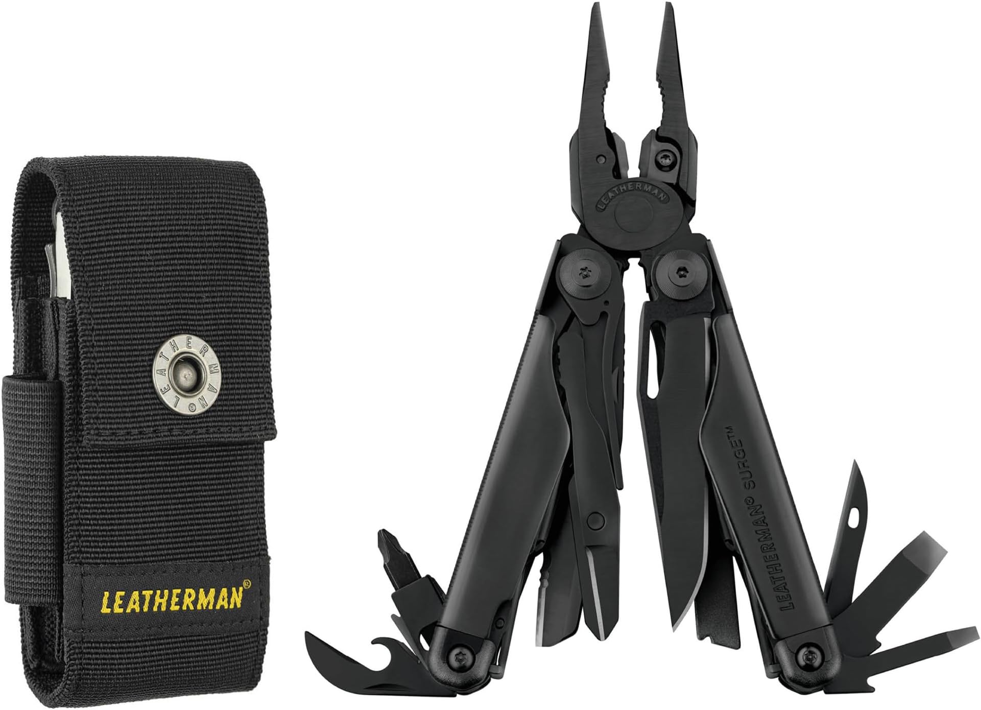 Leatherman 2H Wave Plus Multi-Tool – Hochwertiges Multifunktionswerkzeug mit 18 praktischen ...