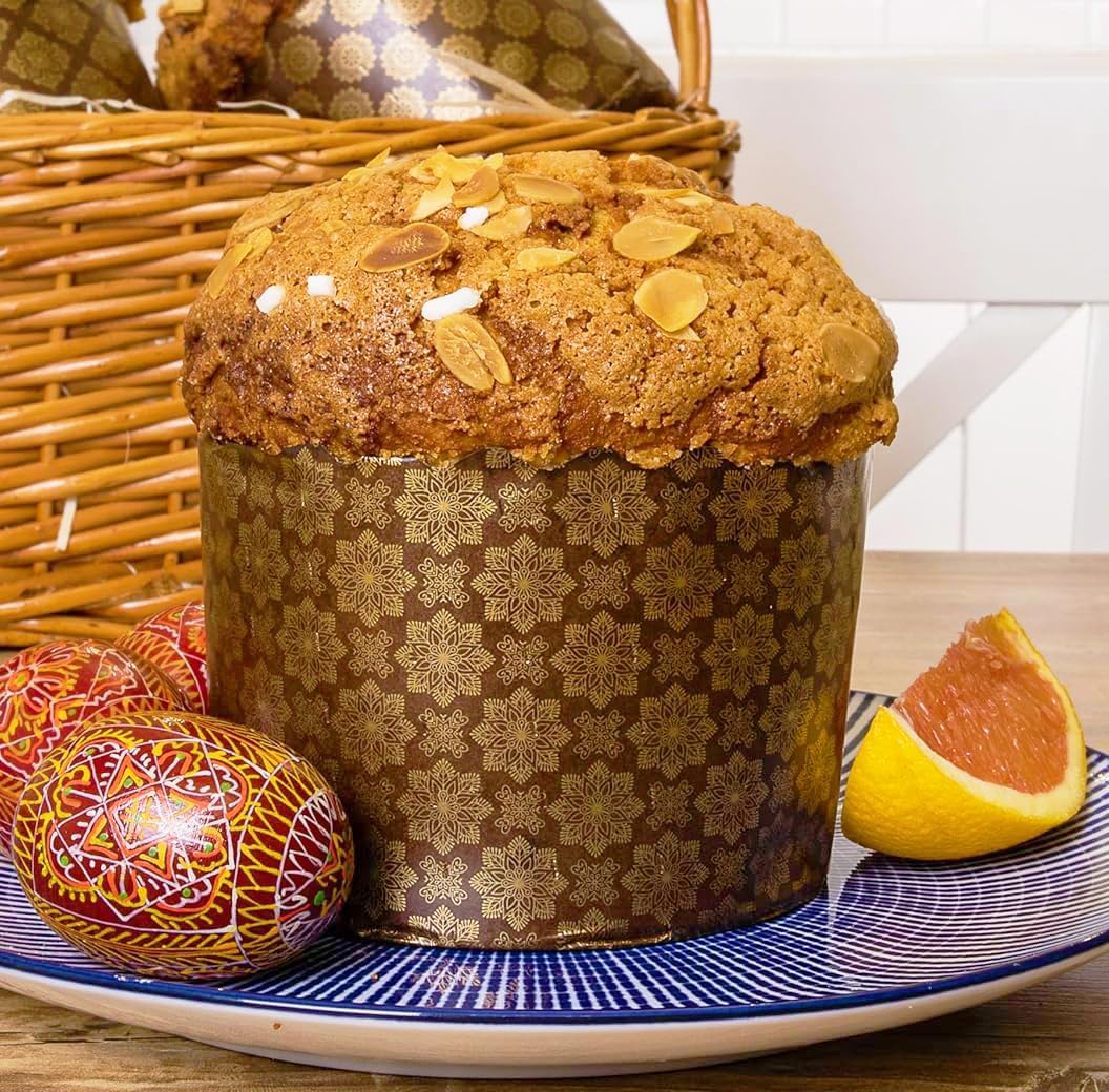 Amazon.com: Easter Bread Forms Paska Bread Mold Kulich Paskha Pantone ...