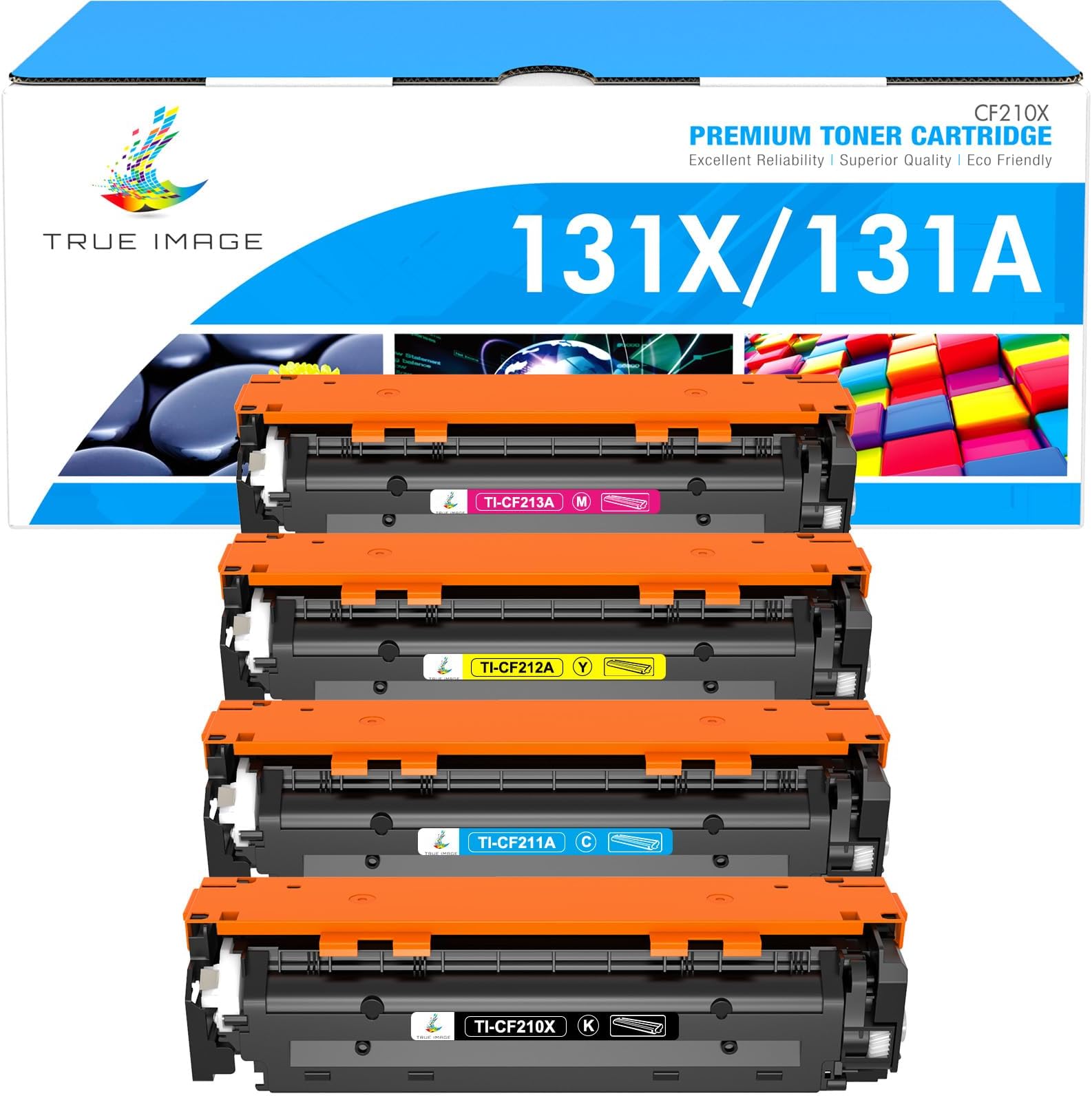 Amazon.com: TRUE IMAGE Compatible Toner Cartridge Replacement for HP ...