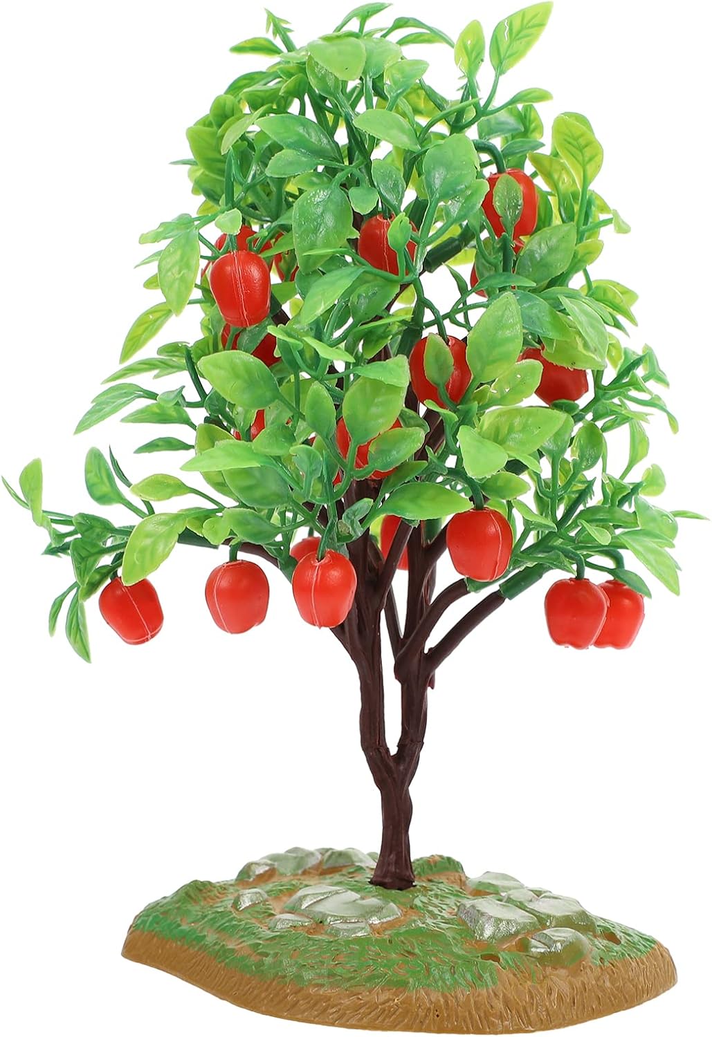 Amazon.com: 2pcs Apple Tree Model Simulation Fruit Tree Ornaments Tree ...
