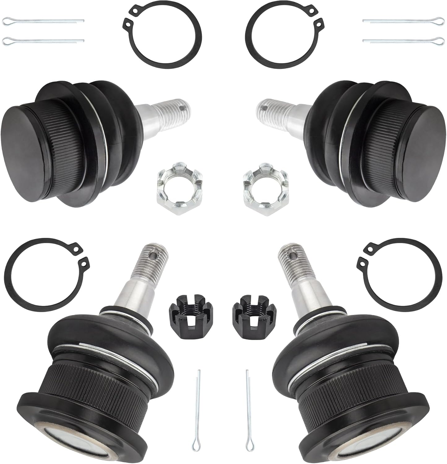 Amazon.com: YMAUGP 4pc Front Upper Lower Suspension Ball Joint for Chevy Tahoe Silverado 1500 ...