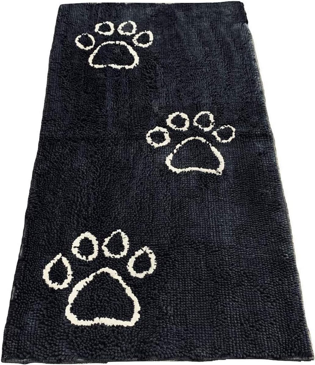 Amazon.com : Dog Gone Smart Dirty Dog Microfiber Paw Doormat - Muddy ...