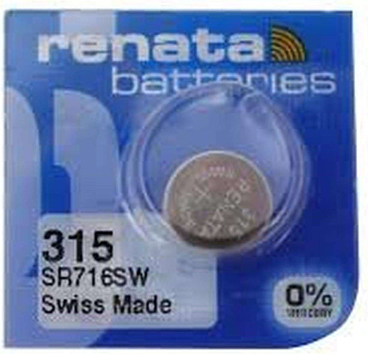 Amazon.com: Renata 371 Button Cell watch battery : Health & Household