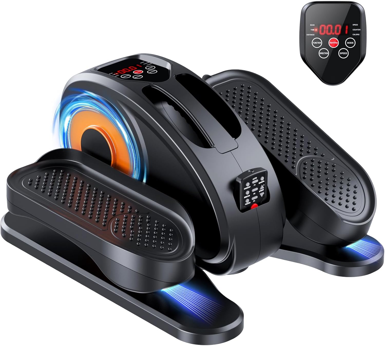 GUGTTR Under Desk Elliptical, Electric Seated Pedal Exerciser for ...