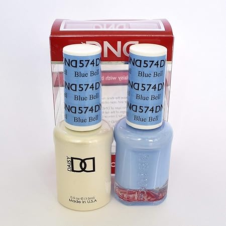 Amazon.com : DND Gel and Matching Polish #575 Blue Earth, MN : Beauty ...