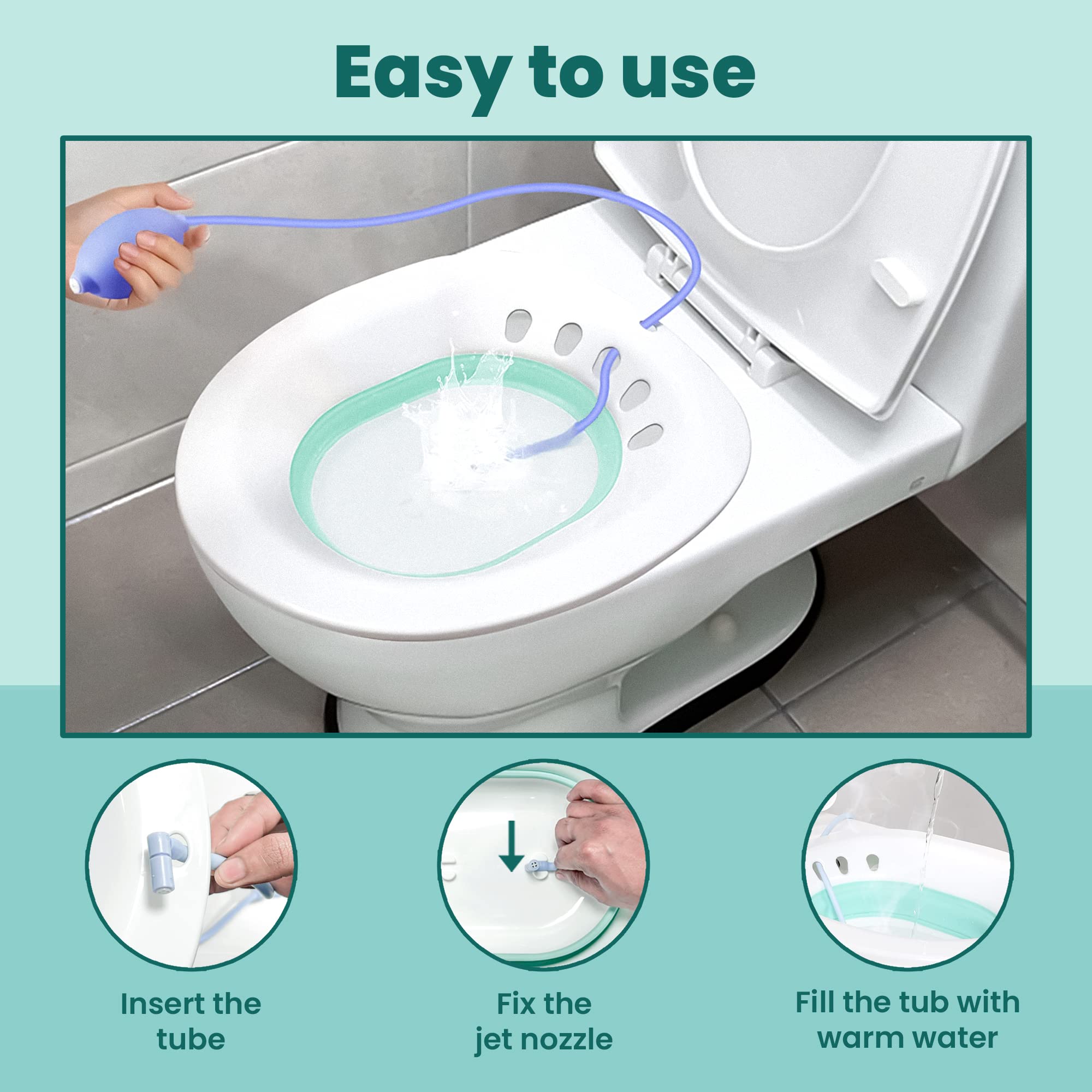 Using A Sitz Bath Sitz Bath