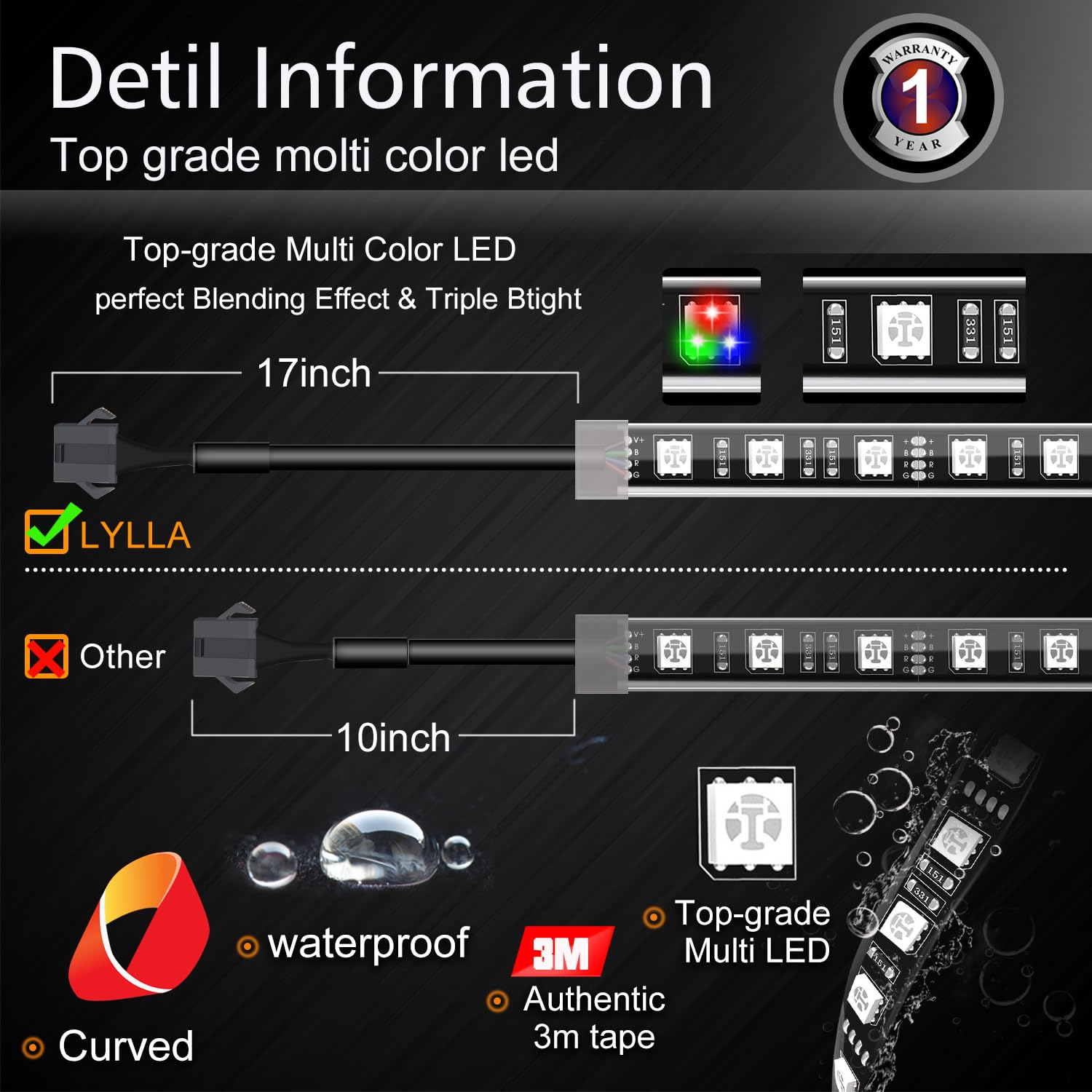 Snapklik.com : SUNPIE Motorcycle Underglow LED Light Kit For Davidson ...