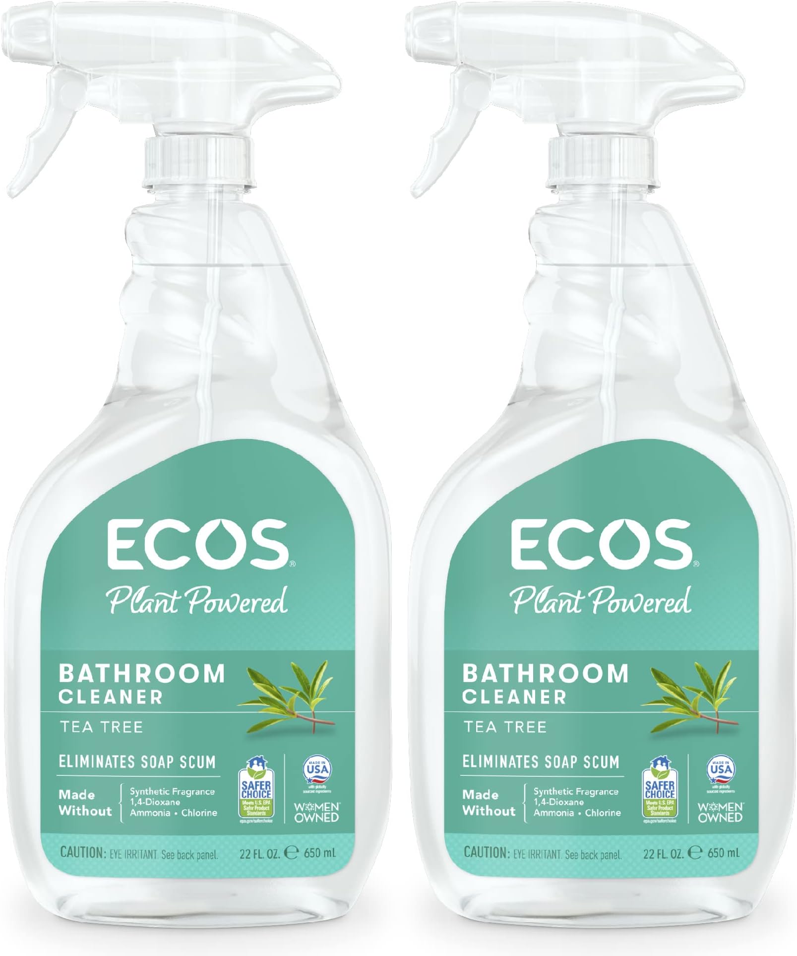 Amazon.com: ECOS, Earth Friendly Products Shower Cleaner with Tea Tree ...