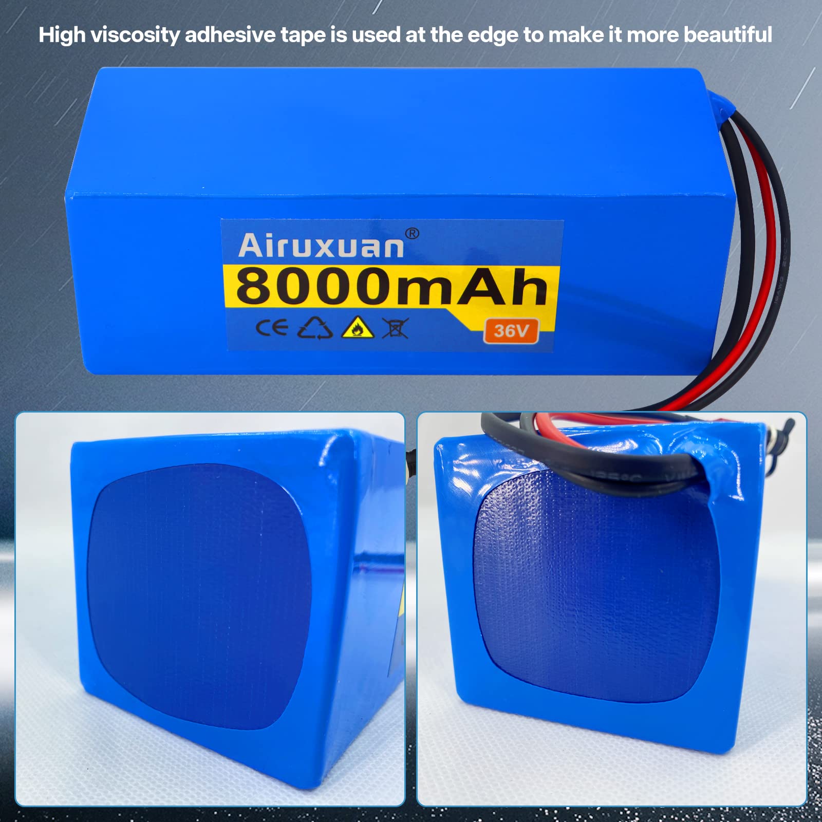 E-bike Scooter Battery Replacement 36V Lithium - 8Ah, 14Ah, Or 20Ah ...