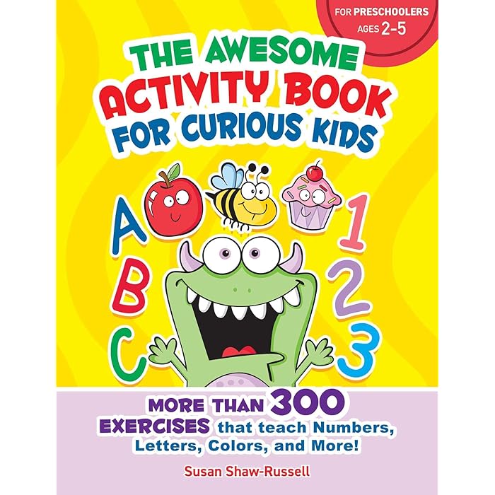 Buy Preschool Fun Activity Book for Curious Kids: More Than 300 Early ...