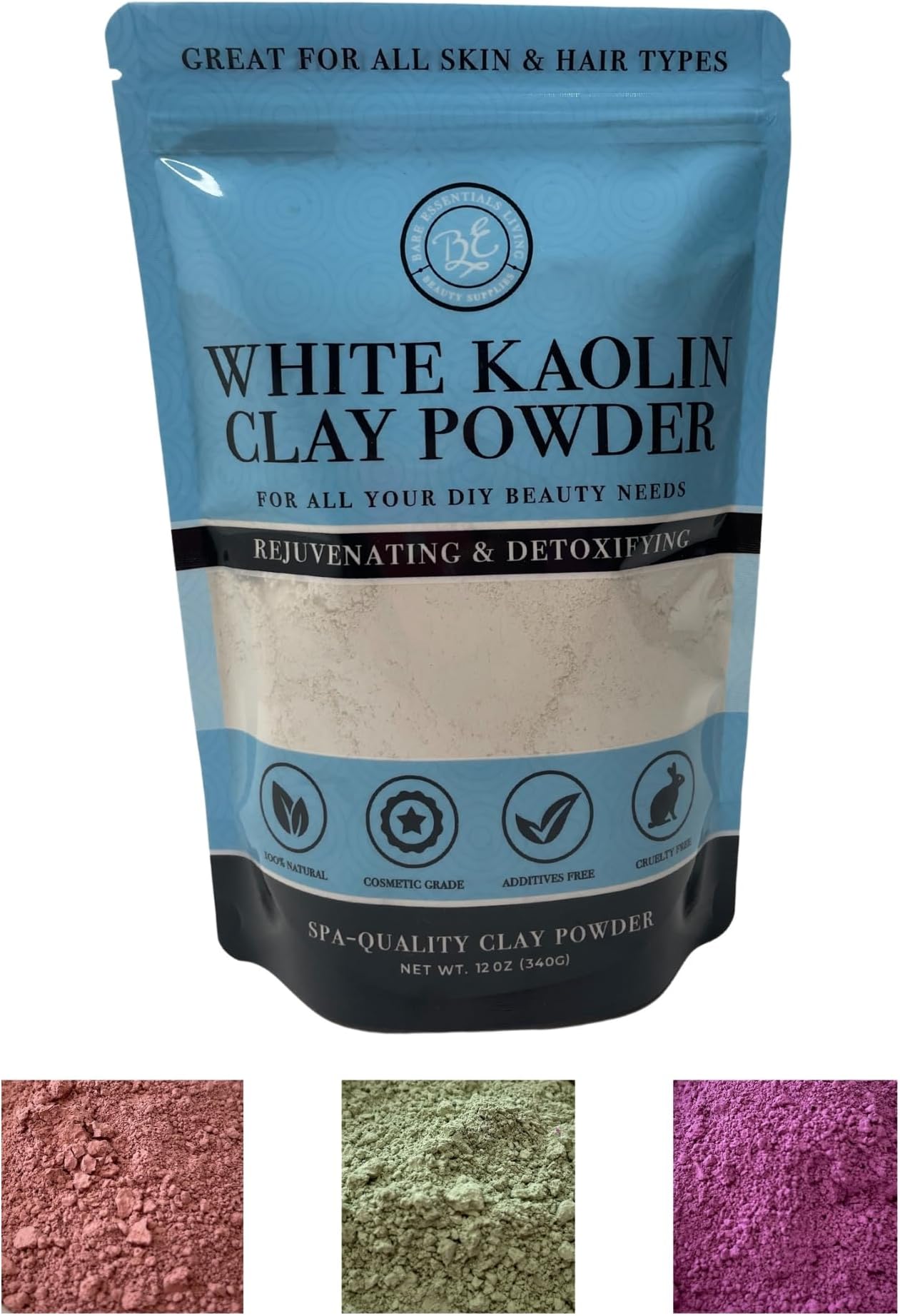 Amazon.com : Moroccan Ghassoul Clay Mask - Organic Natural Facial Mask ...