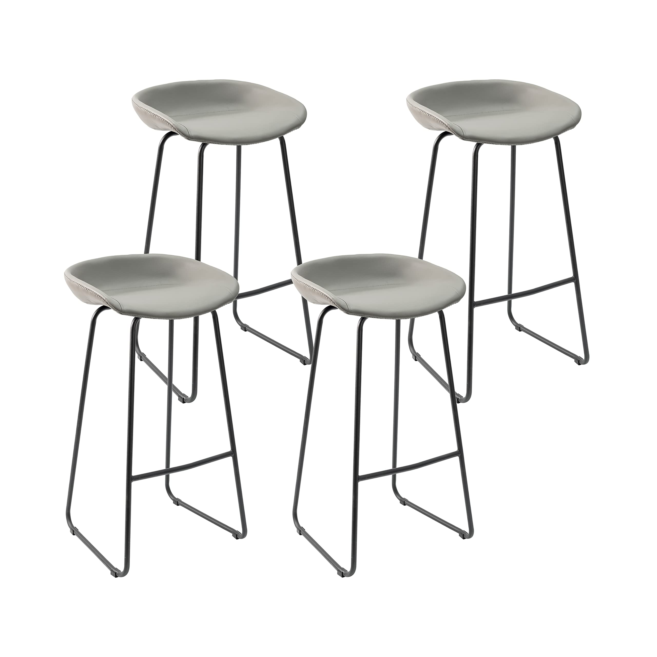 Amazon.com: Design Guild Barstool | Modern, Upholstered Counter-Height ...
