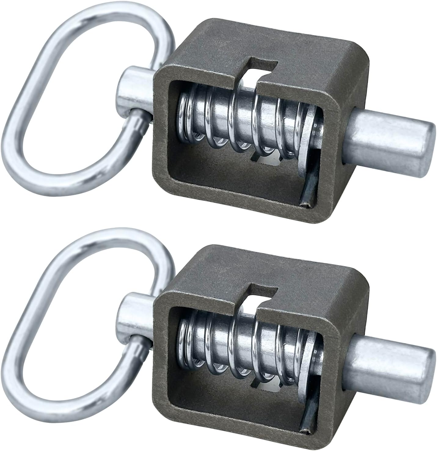 Amazon.com: Trailer Gate Latch 2PCS Spring Latch Lock Heavy-Duty Weld ...