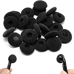 20 Pcs Foam Earphone Covers, Earbud Covers Pad Protector, Replacement ...