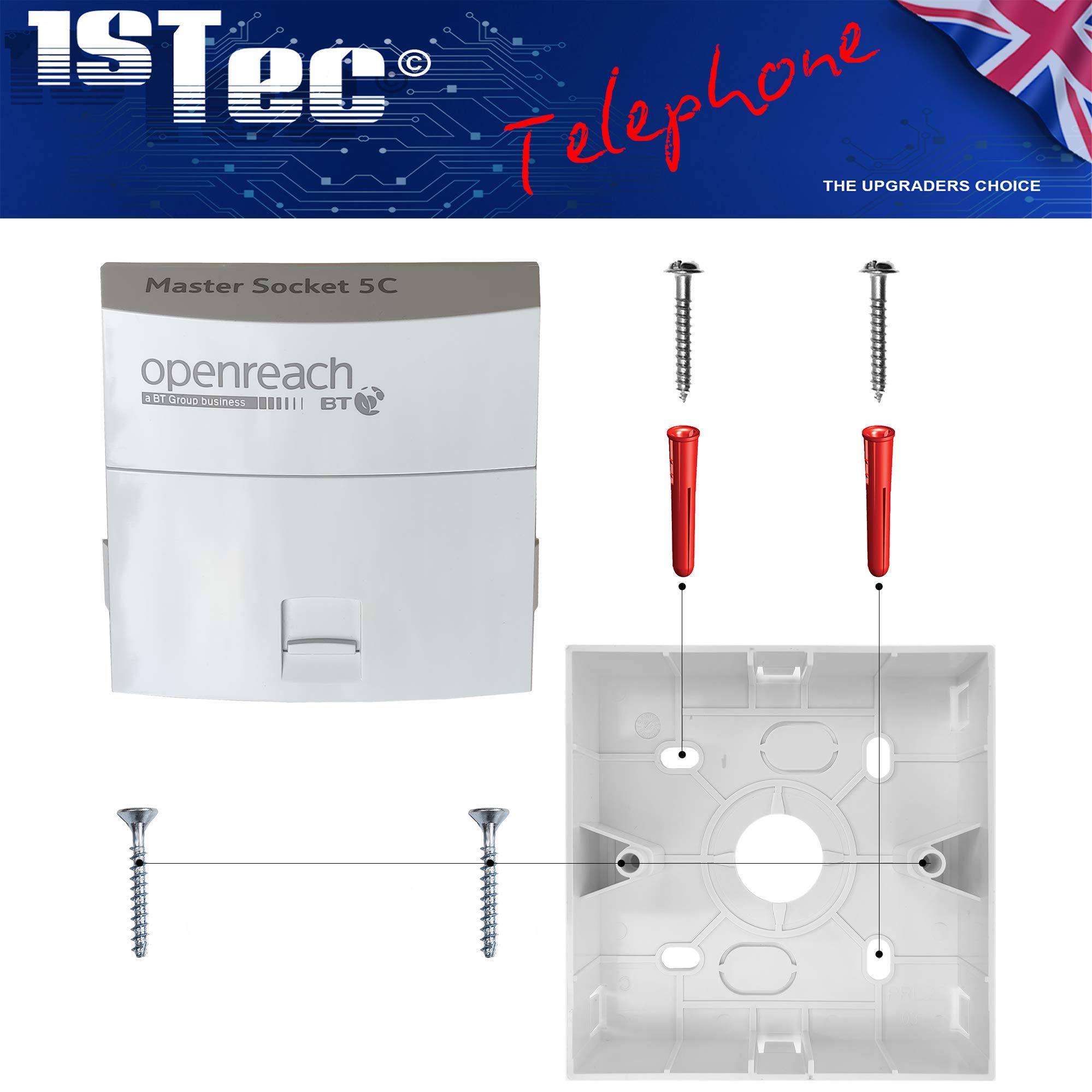 Tcl C845 BT Openreach NTE5C MK2 Con Filtro MK4 - Per Linea Fissa ...
