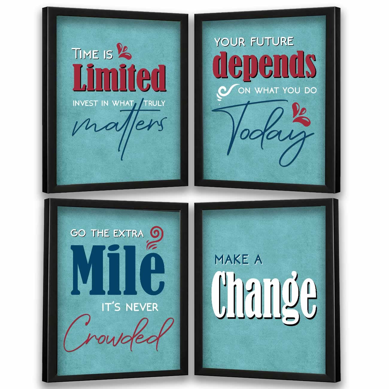 kotart - Motivational Quotes Frames for Home and Office Wall Decor ...