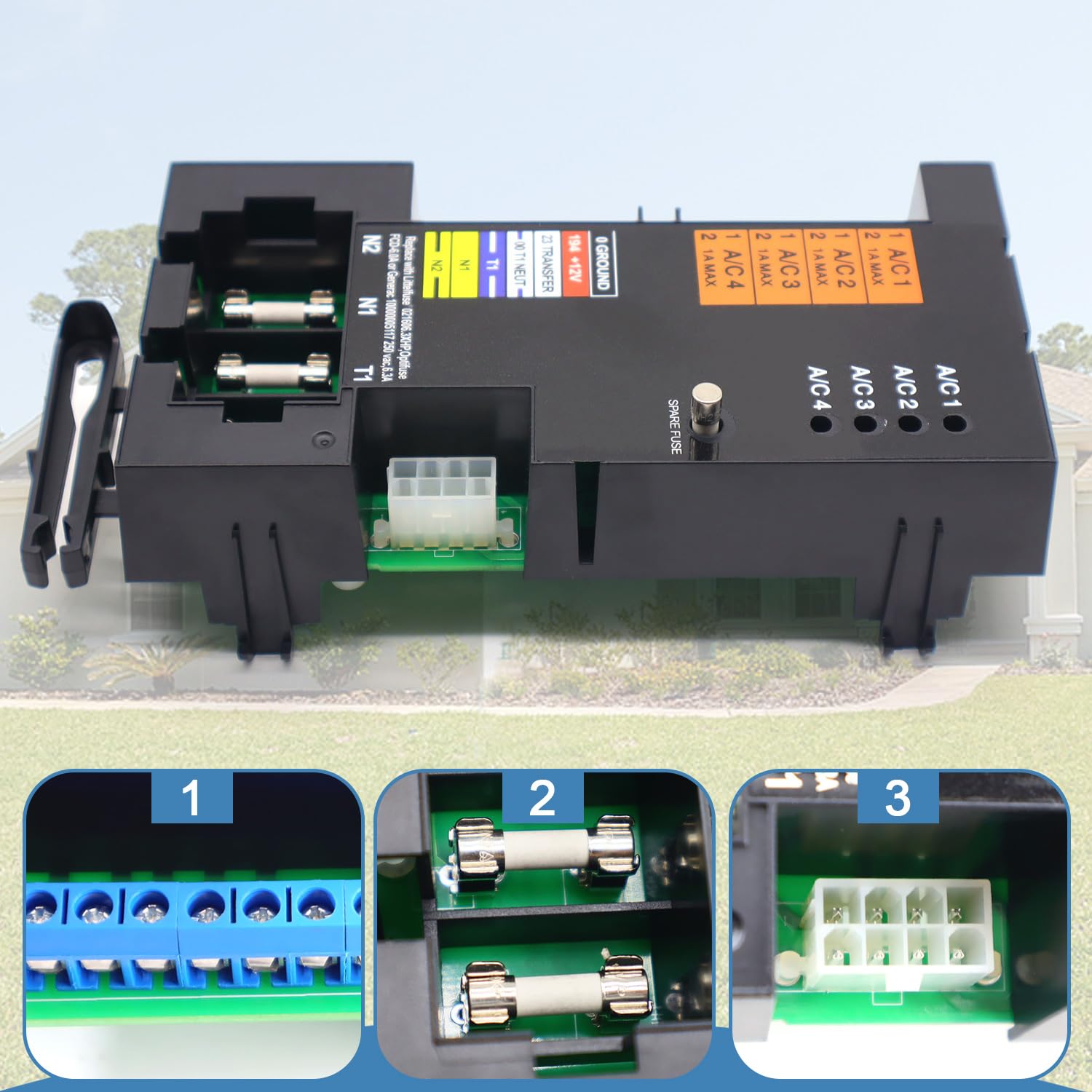 Snapklik.com : A0004499959 Smart AC Module Load Shed Module