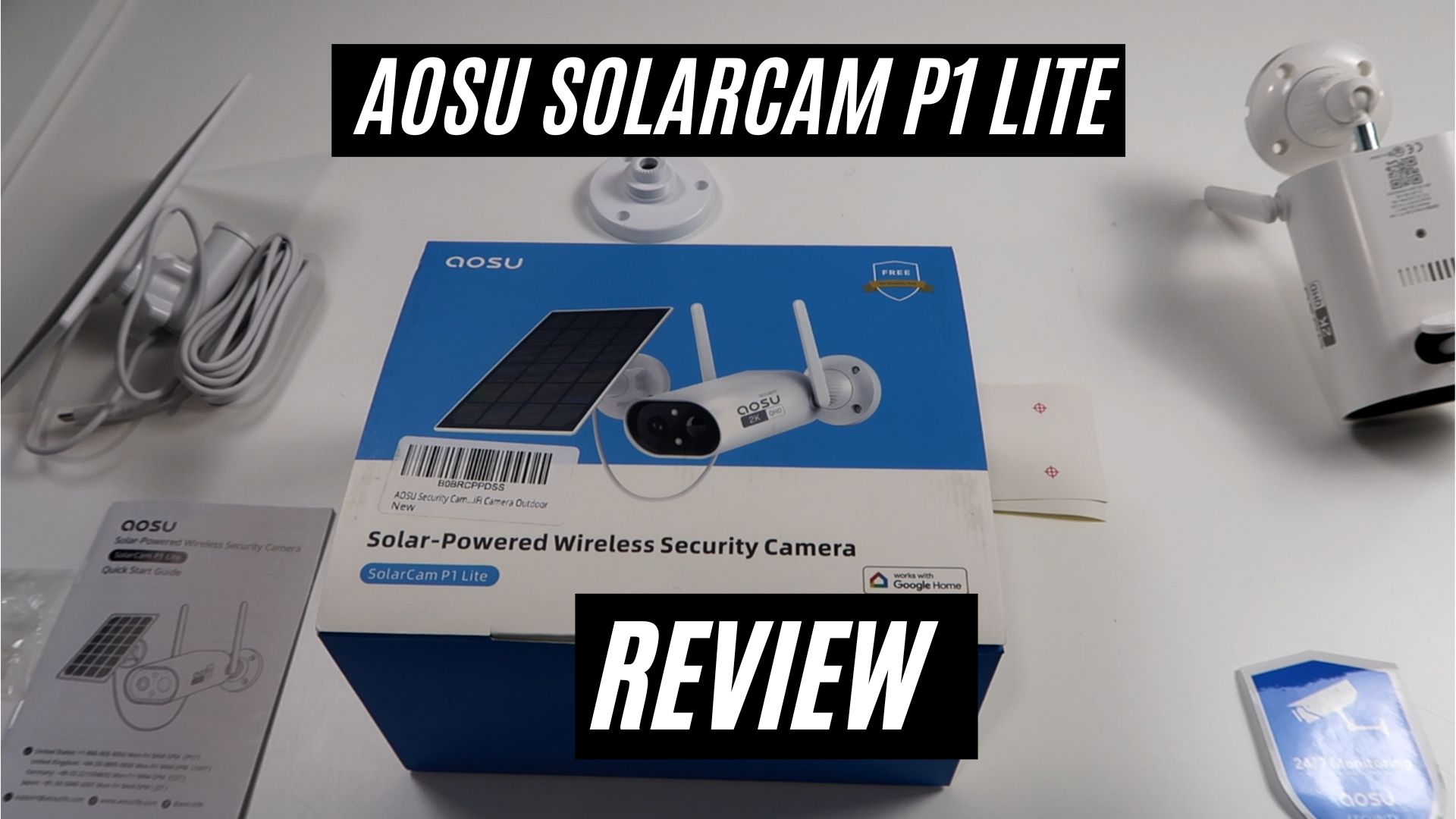Watch AOSU Solarcam P1 Lite Review on Amazon Live