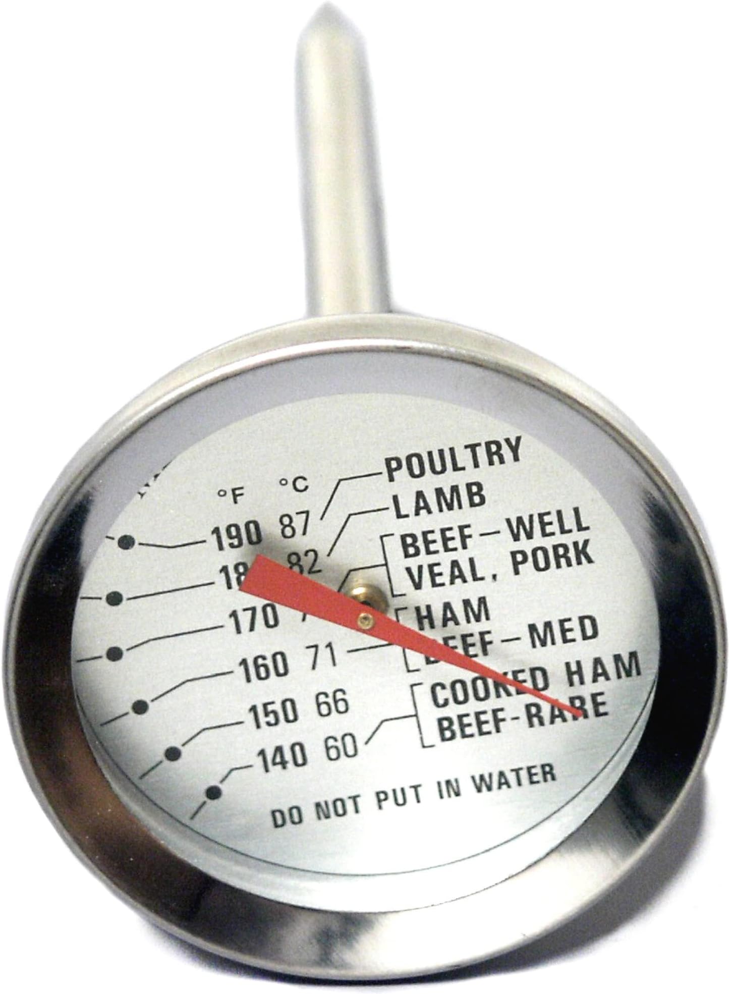 Amazon.com: Chef Craft Select Meat Thermometer, 5 inches in length ...
