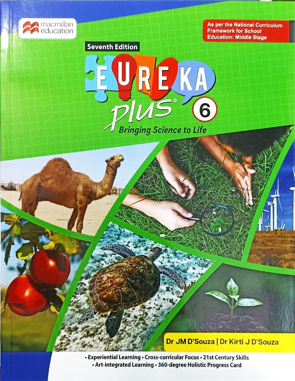 Macmillan Eureka Plus Science Textbook For Class 6 : Dr J M D’Souza, Dr ...