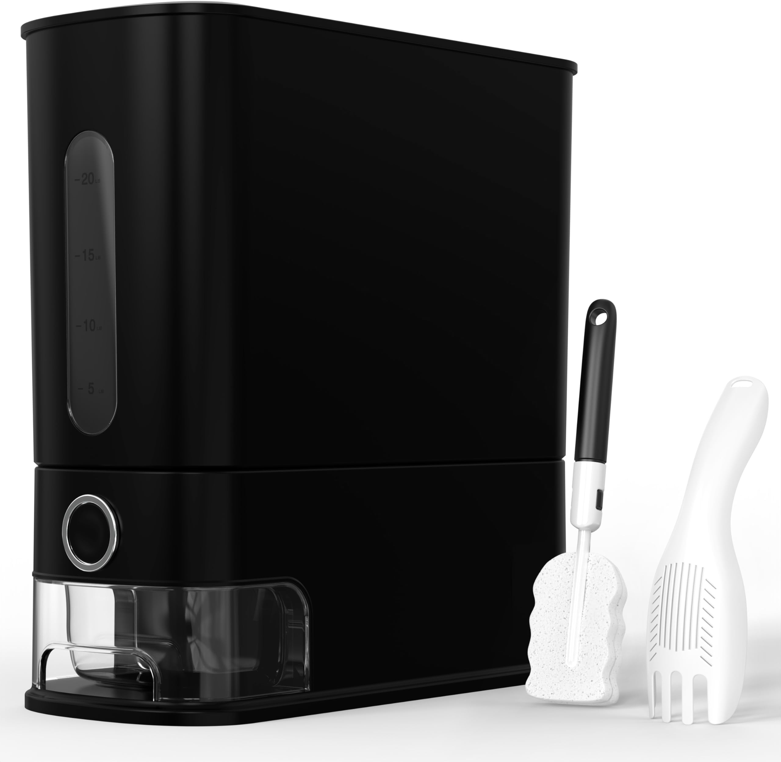 Amazon.com: Retail Blade Rice Dispenser - 26.5 lbs Rice Storage ...