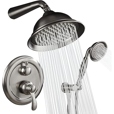 Shower System, Shower Faucet Sets Complete with Wall Mounted Shower ...