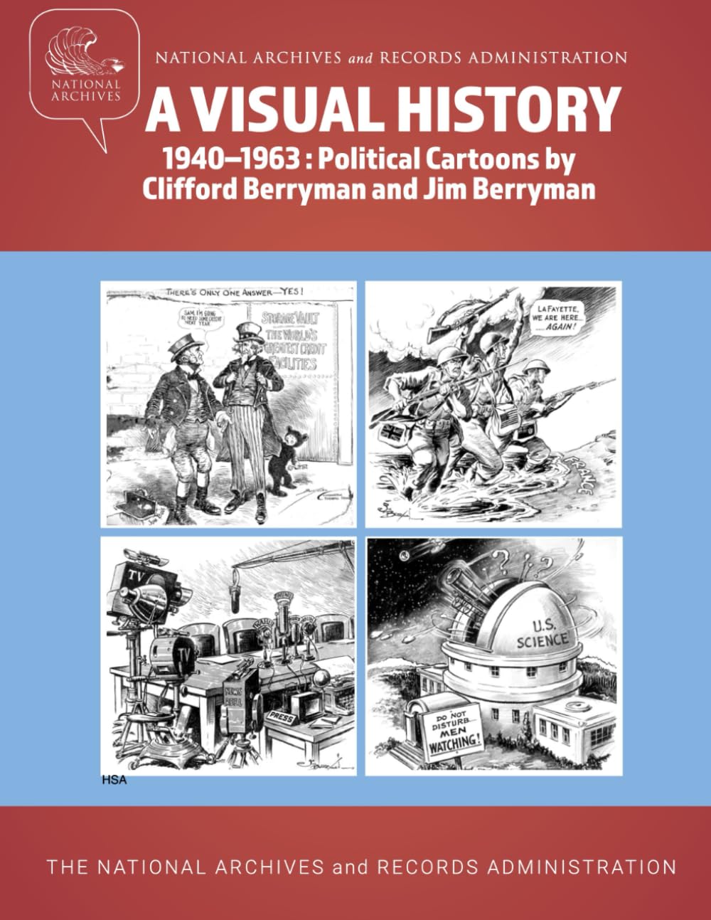 Snapklik.com : A VISUAL HISTORY 19401963: Political Cartoons By ...