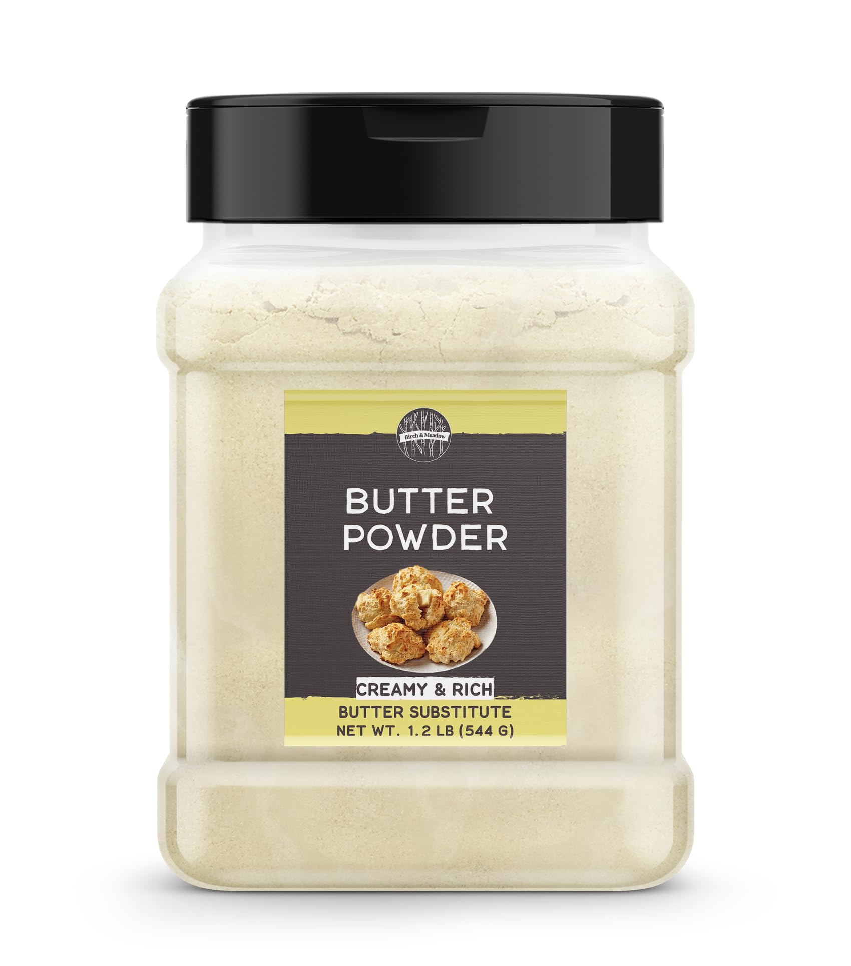 Amazon.com: Birch & Meadow Butter Powder, 1.2 lbs, Popcorn Topping ...