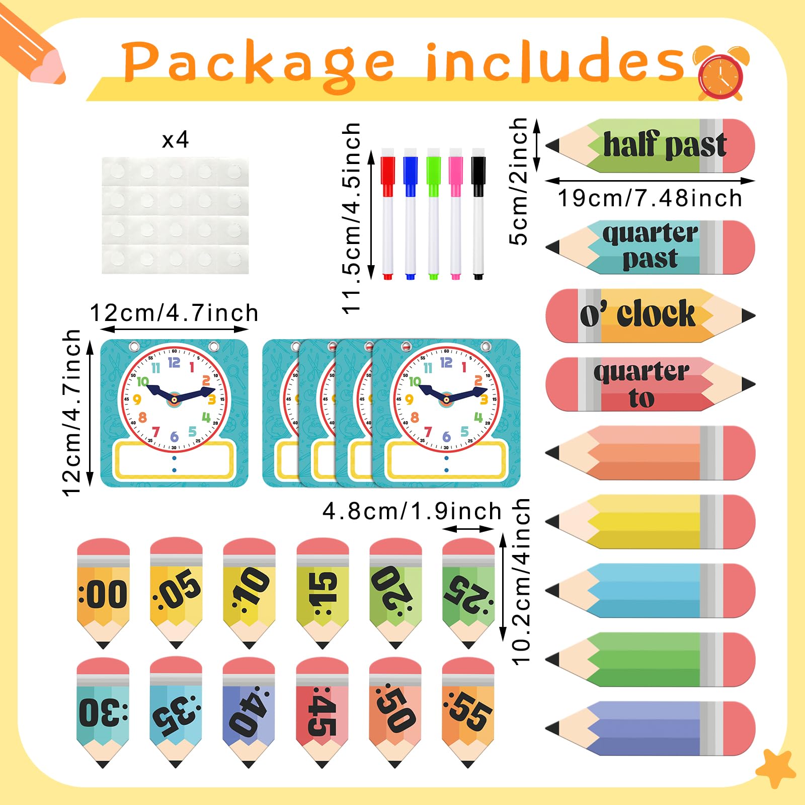 Clock Labels For Classroom The 8 Best Eureka Telling Time Bulletin ...