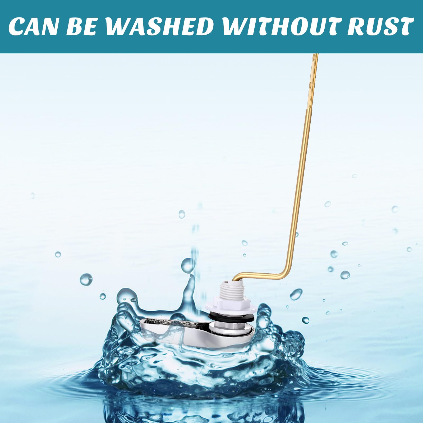 Snapklik.com : Lasnten 12 Pieces Toilet Handle Lever Flush Replacement ...