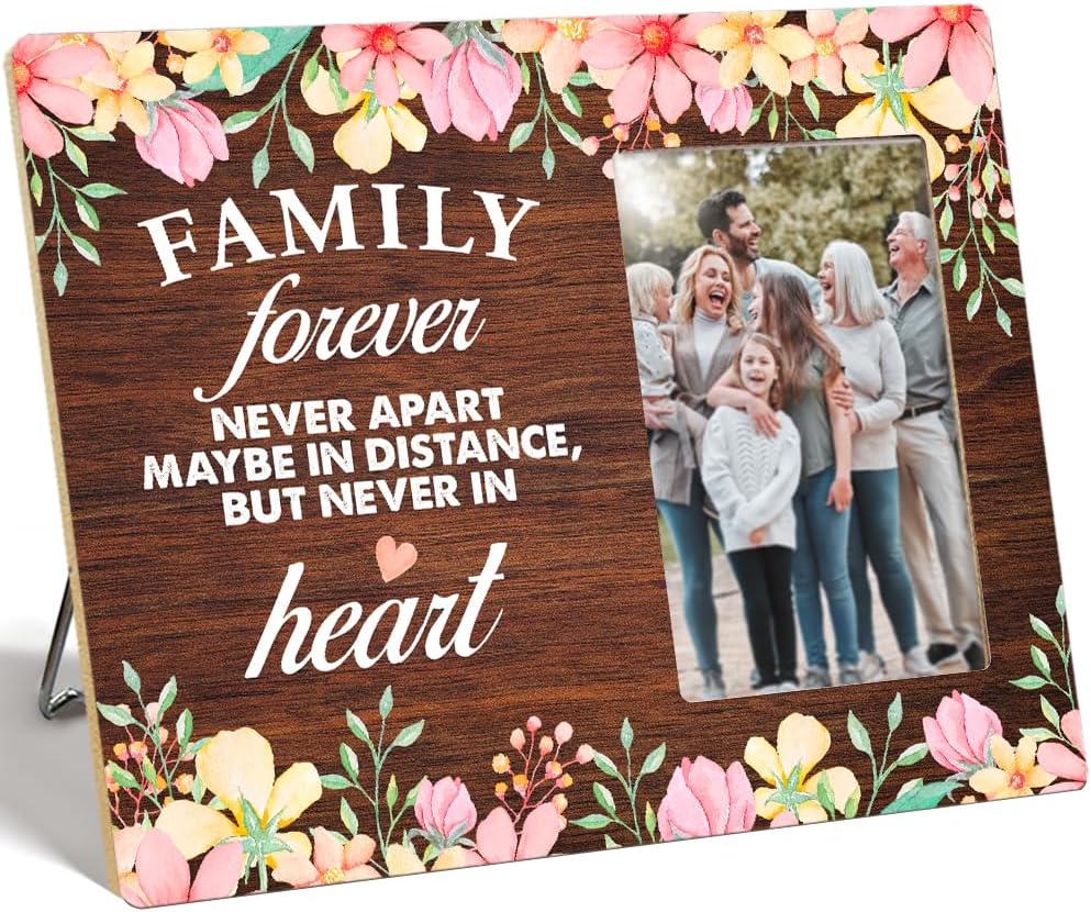 Amazon.com - OTINGQD Family Picture Frame Gifts,Family Forever Never ...