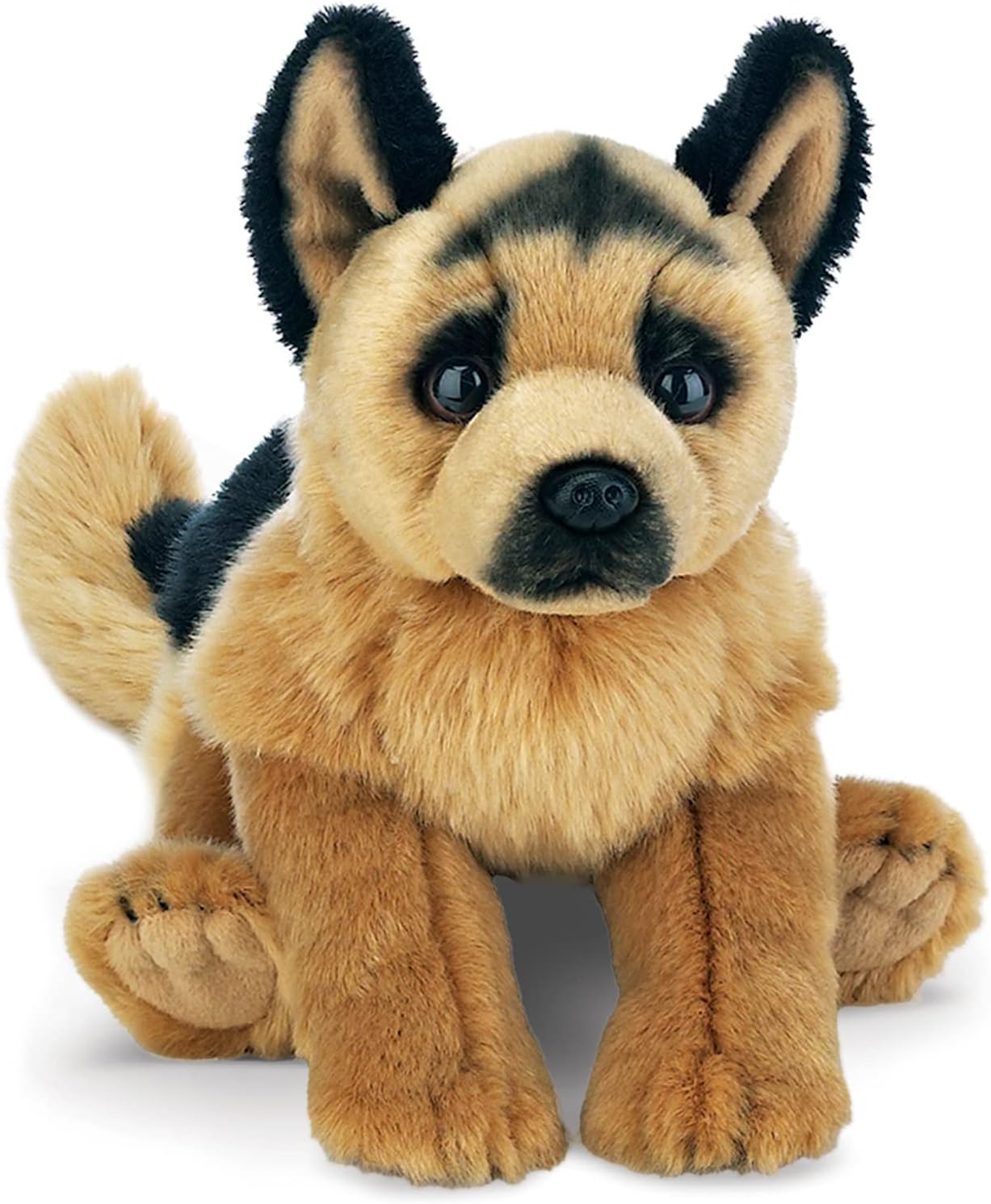 Amazon.com: Bearington Chief German Shepherd Plush Stuffed Animal Puppy ...