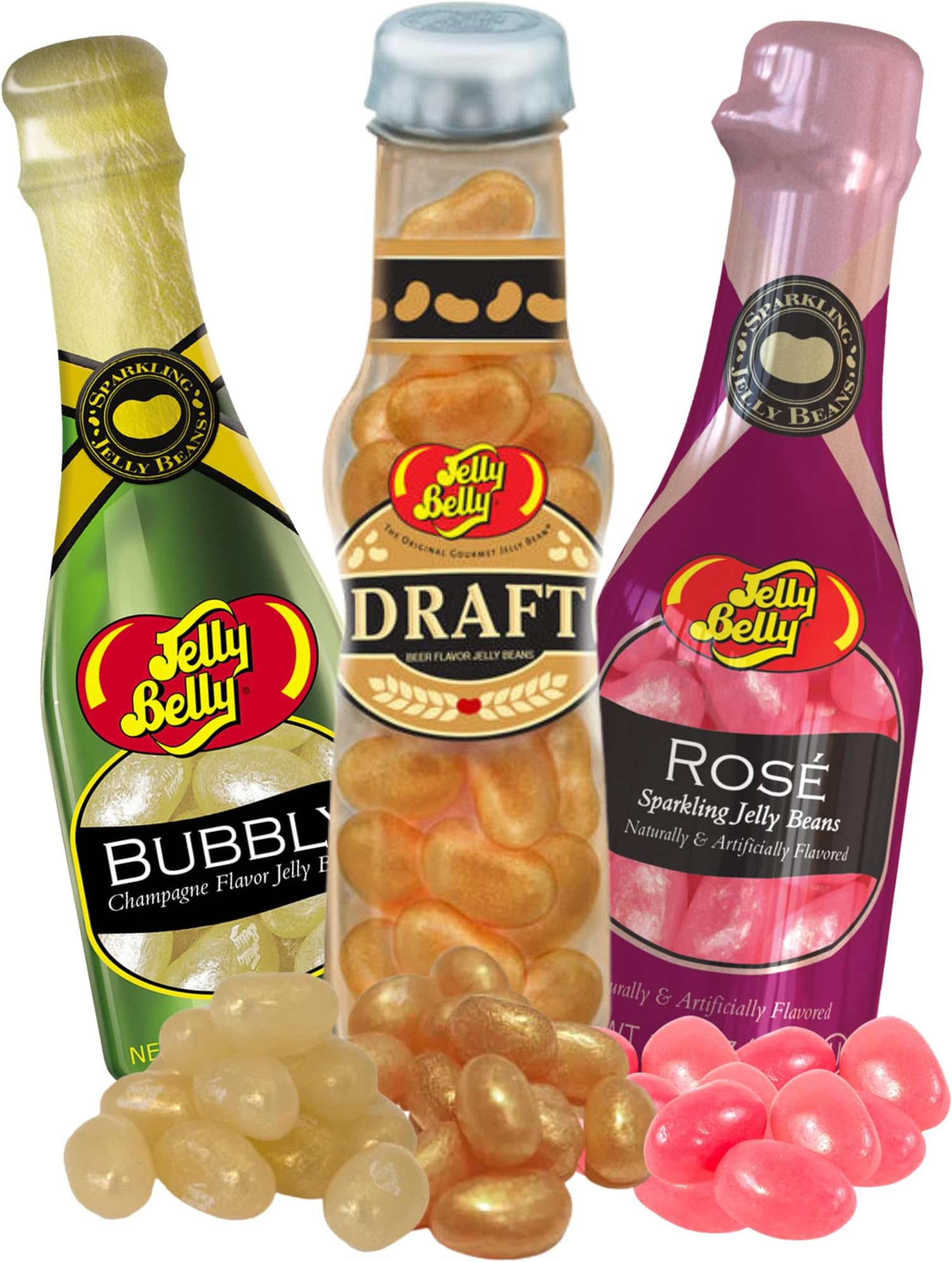 Amazon.com : Mini Alcohol Jelly Bean Candies, Sparkling Wine and Beer ...
