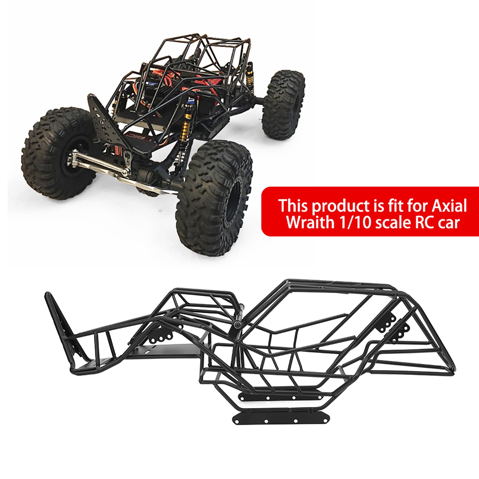 Axial Wraith Roll Bar Paintings NEW Axial Wraith Tube Frame Chassis