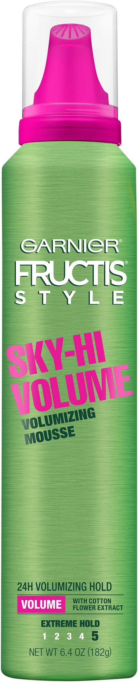 Amazon.com: Garnier Fructis Style Sky-Hi Volume Volumizing Mousse, 6.4 ...