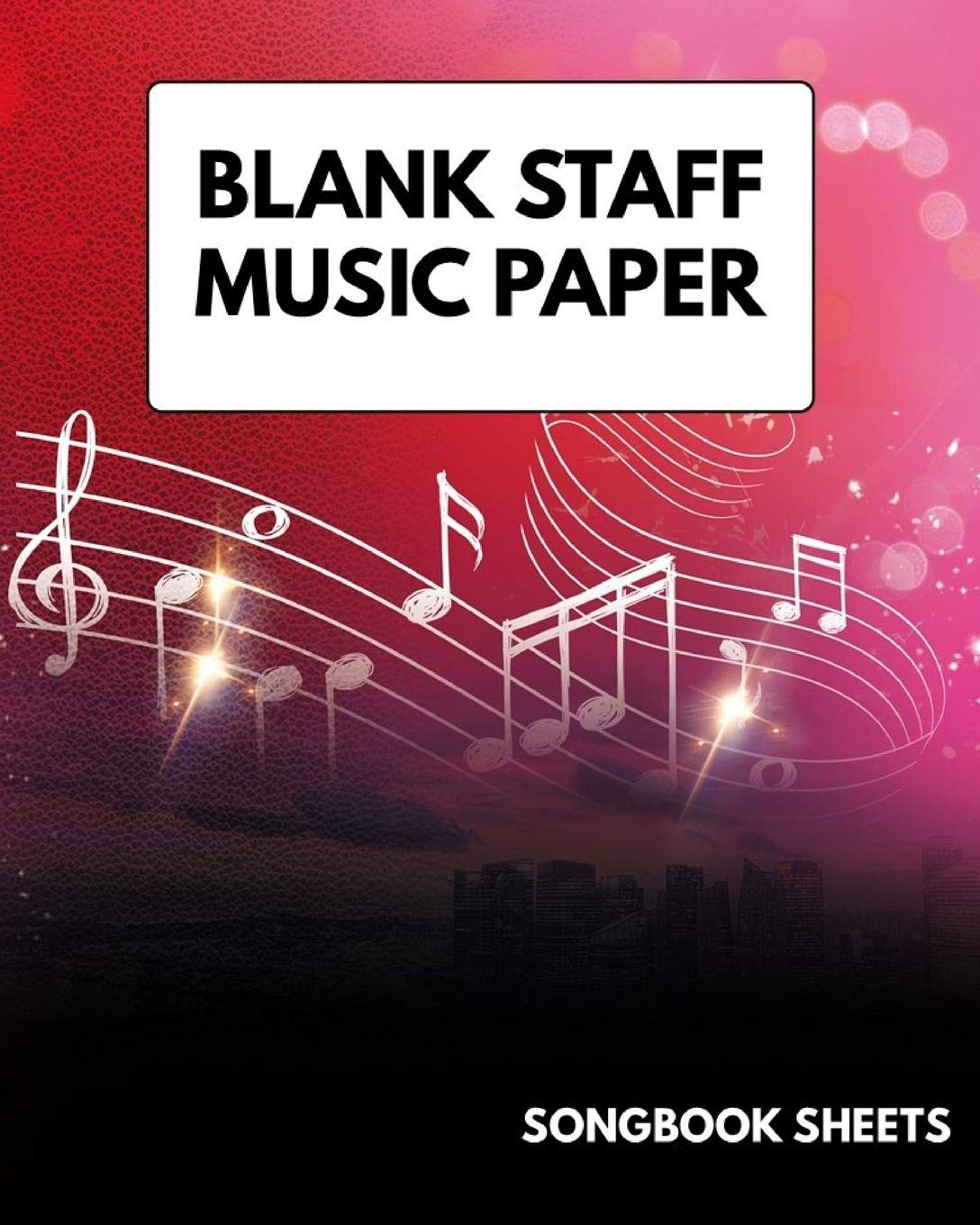 Buy Blank Staff Music Paper Songbook Sheets: Beginner Online at ...