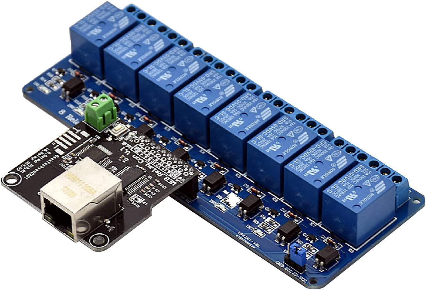 Amazon.com: Ethernet Relay Controller Module Control Board LAN WAN Network Web Server RJ 45 ...